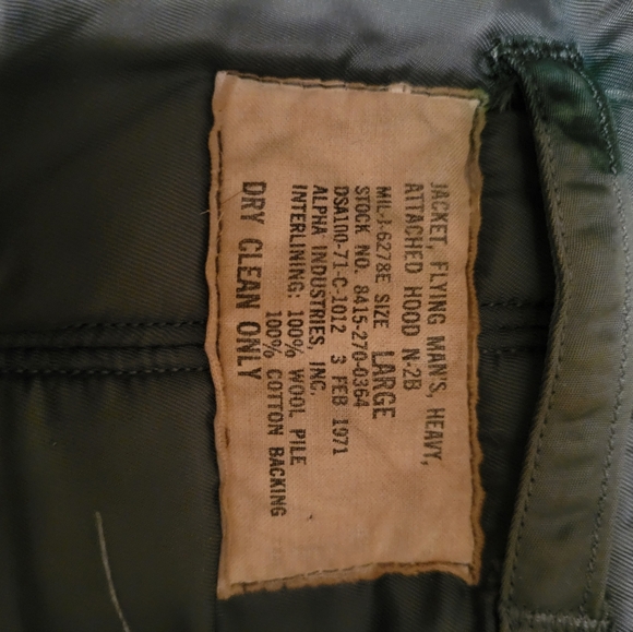 Alpha Industries | Jackets & Coats | Vintage 7s Alpha Industries N2b ...